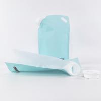 China Customized Aluminum Foil Plastic Spout Bag Stand up Packaging Portable Smoothie Bag Heavy Duty Juice Water Bag for sale