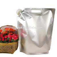 China Customized Aluminum Foil Plastic Spout Bag Stand up Packaging Portable Smoothie Bag Heavy Duty Juice Water Bag for sale