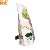China Double Fold Bottom Bib Box Bag Valve Tap Stand up Pouch Wine Beer  Aluminum Foil Packaging Doypack Bags for sale