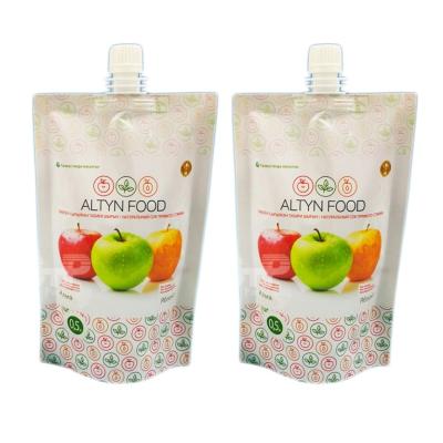 China Heat Seal Stand Up Pouch with Gravure Printing and Customized Logo for Beverage Packaging for sale