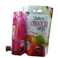 China Reusable Stand up Plastic Custom Liquid Juice Pouch Drink Packaging Bags Spout Pouch for sale