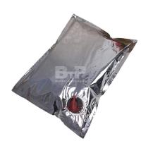 China Custom Aseptic Coffee Wine Syrup Juice Water Liquid BIB Bag Plastic Bag in Box Dispenser With Vitop Valve for sale