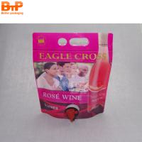China 1 Liter 5 Litres Clear Stand up Pouch Package Oil Plastic Vacuum Bag Heat Seal Customized Gravure Printing OEM Beverage Accept for sale