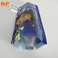 China Customized Printed Stand Up Spout Pouch 500ml Juice Packaging Bag Folded the kettle. Mountaineering water bag for sale