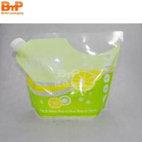 China 2L/3L/5L Spout Pouch Foldable Outdoor Grains Drink Plastic Bags Water Bag for Water Storage with Handle for sale