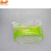 China 2L/3L/5L Spout Pouch Foldable Outdoor Grains Drink Plastic Bags Water Bag for Water Storage with Handle for sale