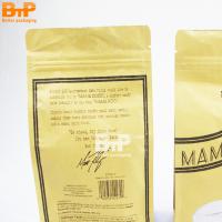 China Clear Front Snack Nuts Beans Packaging Bags Multiple Sizes Classic Durable One Side Kraft Paper Zip Lock Stand Pouches for Food for sale