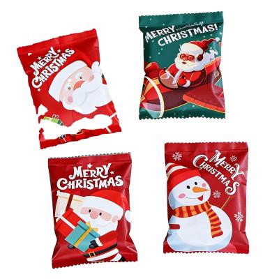 China Food Industrial Custom Printed Logo Candy Cookies Chocolate Jelly Toy Back Seal Bar Wrapper Self Sealing Plastic Bags Packaging for sale