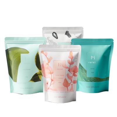 China Hot Selling Recyclable Smell Proof Stand Pouch with Customizable Printing and Zipper Top for sale