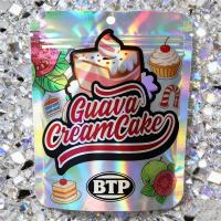 China Custom Holographic Stand Up Zipper Mylar Bag, Tropical Plant Cartoon Illustration Resealable Snack Pouch, MOQ 100 Small Batch Digital Printing, Moisture & Light Proof Food Aluminum Foil Zipper Packagi for sale