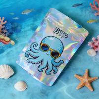 China Custom Printed 3.5g mylar Tobacco Edible Resealable Zipper Stand up Packaging Pouch for sale
