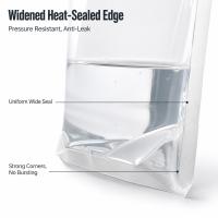 China Stand Up Spouted Water Bag With Handle 1.5L-10L Transparent Liquid Storage Pouch Leakproof Spout Pouch Custom Printing MOQ100 for sale