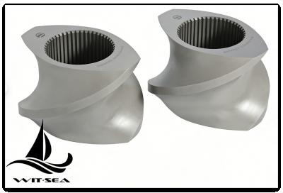China Abrasion Resistance Mixing Screw Elements for Petrochemical Factory for sale