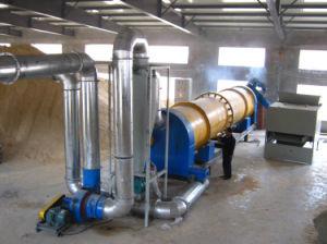 China Triple Pass Rotary Drum Dryer 35kw Industrial Three Way Drying Machine for sale