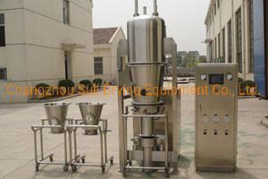 China Non Computerized Boiling Granulator Dryer Machine Fluidized Bed Dryer 30-500kg Capacity for sale