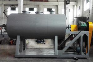 China Contra Flow Vacuum Rake Dryer 900L Chemical Drying Equipment with 12.3m2 Heating Area for sale