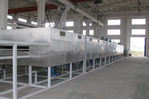 China Transmission Heating Belt Dryer 0.2-0.8Mpa Single Layer Drying Equipment 50-150°C for sale
