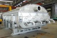 China Stainless Steel Hollow Paddle Sludge Dryer Machine 3-110m2 Heat Transfer Area for sale