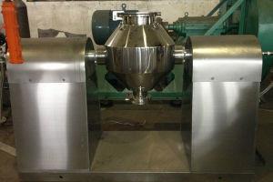 China Double Cone Vacuum Dryer Industrial Rotary 1750-4200mm Rotary Height for Pharmaceutical Chemical Food for sale