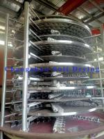 China Contra-Flow Amino Acid Disc Continuous Dryer 1200mm Diameter 4.9m2 Drying Area for Agricultural Use for sale