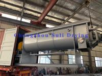 China Hollow Shaft Paddle Dryer 3-110 m² Heat Transfer Area for Chemical Sludge Drying for sale
