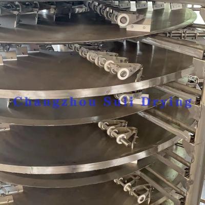 China SUS304 316L Disk Continuous Drying Equipment PLC Control 3.3m2 to 168m2 Dry Area for sale