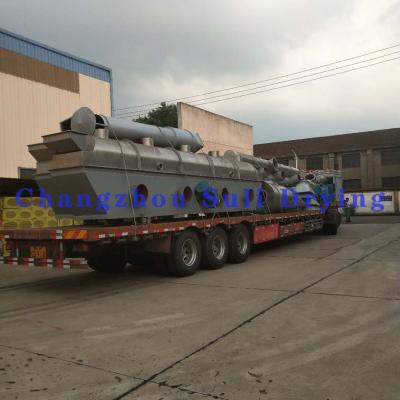 China Versatile Vibrating Fluidized Bed Drying Machine For Dehydrated Vegetables And Food for sale