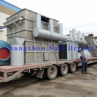 China Vibrating Fluidized Bed Dryer ZLG Series 0.9-9m2 for Compound Fertilizer for sale