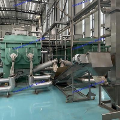China JYG Series Thermal Oil Hollow Paddle Dryer for Food Chemical Petrochemical 10-40 RPM for sale