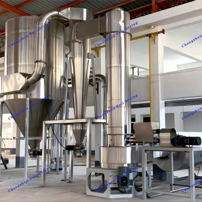 China Heat Sensitive Materials Spin Flash Dryer 200kg/h Electromechanical Heating for sale