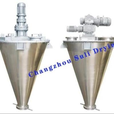 China DSH Series Double Helix Conical Mixer 1-2m³ Electrical Heating for Pharmaceutical Chemical for sale
