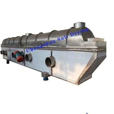 China MSG Borax Vibrating Fluidized Bed Drying Machine 500kg/h Electrical Heating for sale