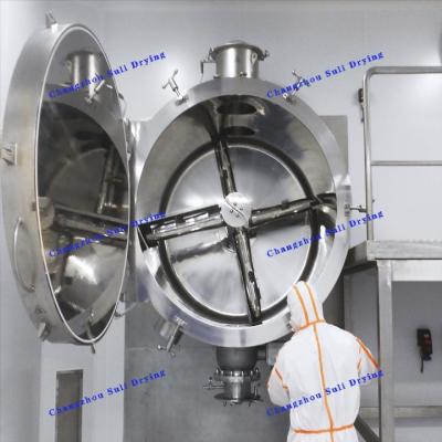 China Electric Heating Vacuum Rake Dryer for Medicine Food Chemical Industry 500L for sale
