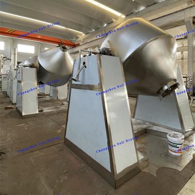 China Lithium Iron Phosphate SZG Double Cone Rotary Vacuum Dryer 100-5000L Electric Heating for sale