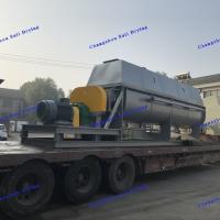 China Thermal Oil Sludge Hollow Paddle Dryer 80-90% Filling Rate Energy Saving for sale