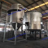 China Calcium Oxalate PLG Disc Dryer 1200mm to 3000mm with PLC HMI Control and Heat Transfer Oil for sale