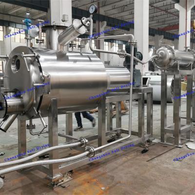 China ZPG Vacuum Rake Dryer Carbon Steel 300-1800L Working Volume 6-30rpm Stirring Speed for sale