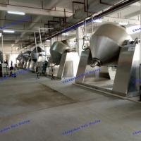 China 316L Electric Heating SZG Double Cone Rotary Vacuum Dryer 500L Thermal Oil Heat Source Energy Saving for sale