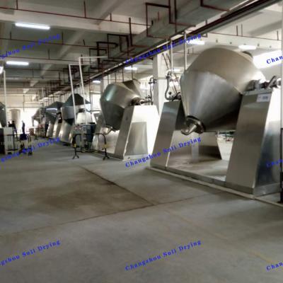 China 316L Electric Heating SZG Double Cone Rotary Vacuum Dryer 500L Thermal Oil Heat Source Energy Saving for sale