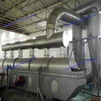 China 316L Stainless Steel ZLG Vibrating Fluidized Bed Dryer for Calcium Magnesium Phosphate Fertilizer 70-140°C for sale