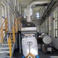 China 316L Stainless Steel ZLG Vibrating Fluidized Bed Dryer for Calcium Magnesium Phosphate Fertilizer 70-140°C for sale