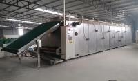China Industrial Belt Dryer 1.2-4.5m Width PLC Controlled Flue Gas Waste Heat Drying for sale