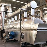 China Thermal Oil Heated Vibrating Fluidized Bed Dryer 1-5 t/h Industrial Drying for sale