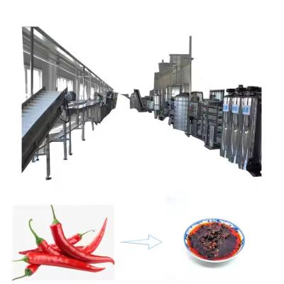 China Automatic Chilli Stem Removing Machine Red Chilli Sauce Making Machine Chilli Drying Machine for sale