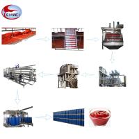 China Complete Tomato Processing Plant Small Scale Ketchup Processing Line Tomato Sauce Machine for Tomato Paste for sale