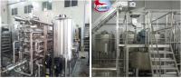 China Turnkey Tube in Tube Fresh Pasteurized Milk Diary Production Line Plant Machine for sale