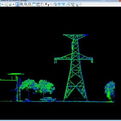 China GS-260F RTK Model Drone LiDAR Scanner HESAI Pandar40P Multi Platform Free Trajectory Processing for sale