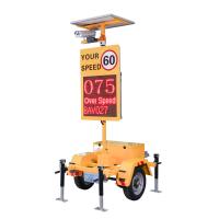 China WiFi Connection Speed Radar Sensor Car Speed Detector 250km/H for sale