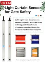 China 1500mm 16 Beams Industrial Safety Light Curtain Sensor For High-Speed Doors for sale