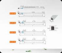 China 30ms Quick Response IP67 Waterproof Safety Light Curtain For Industrial High Speed Doors for sale